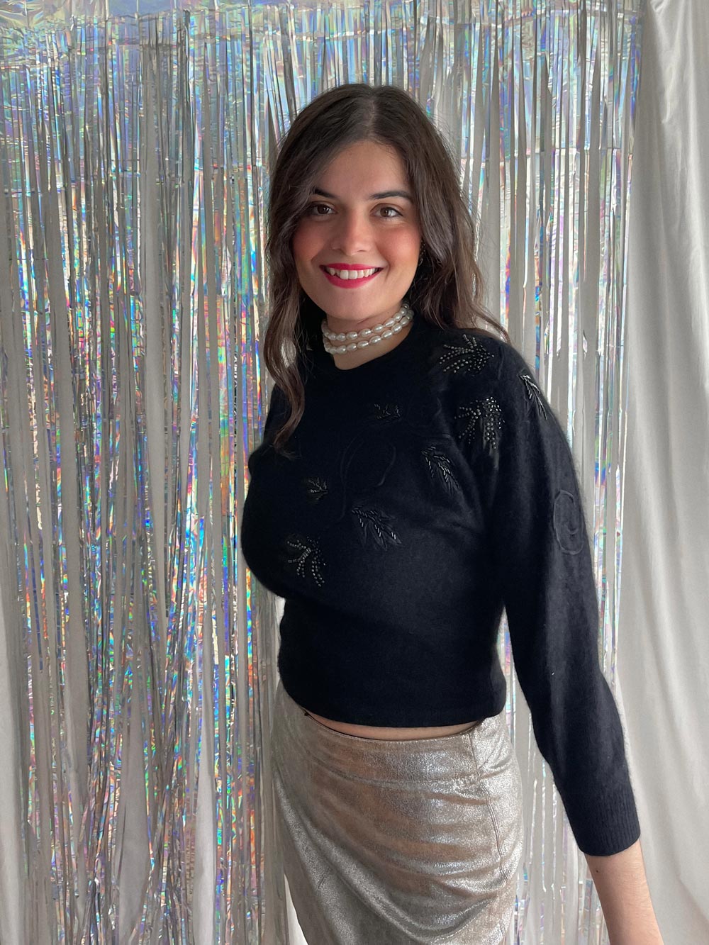 Jersey vintage fiesta negro bordado | 30 € | Trend Vintage Collection ...